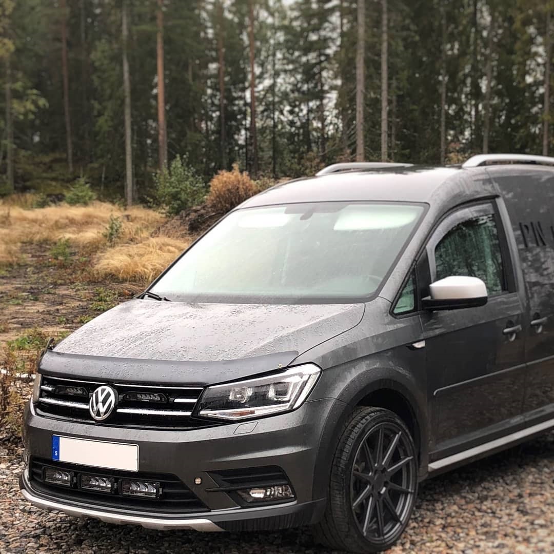 VW Caddy 2015 2020 Linear 6 Elite Light Bar Integration Kit Vanimal